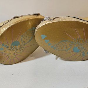 Irregular Choice | Shoes | Irregular Choice Gold Fringe Loafer Style ...